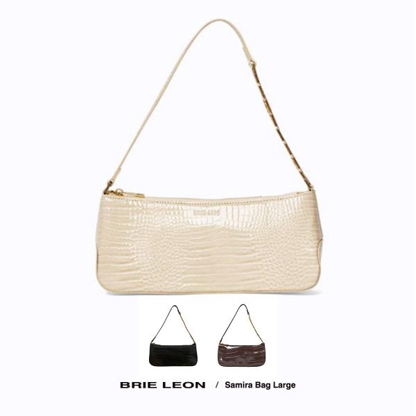 BRIE LEON /サミーラバッグ ラージ「永遠の定番サミーラバッグ」サミーラバッグは、これまでに発売されたロマンチックな 90 年代のミニ バゲットを思い起こさせます。「クラシックなチェーンデザイン」手作業で作られた真鍮のチェーンは、ク...