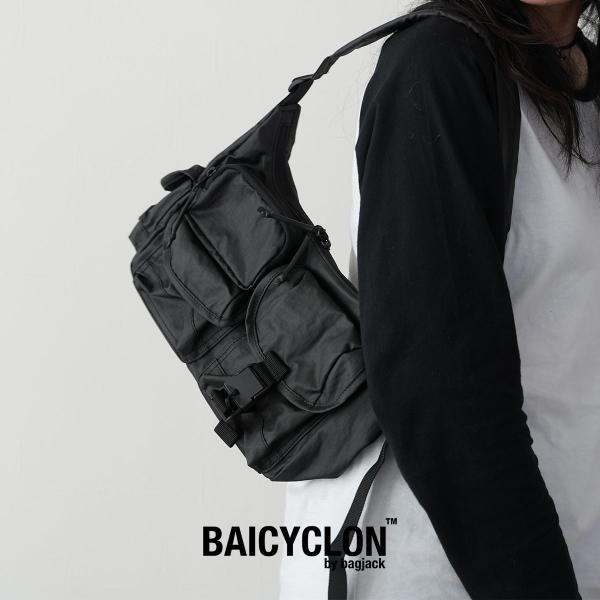 ▼BAICYCLON by bagjack / バイシクロンバイバッグジャックMULTI POCKET SHOULDER BAG (SMALL) / BCL-85【品番】BCL-85【サイズ】H25cm W27.5cm D13.5cm【素材...