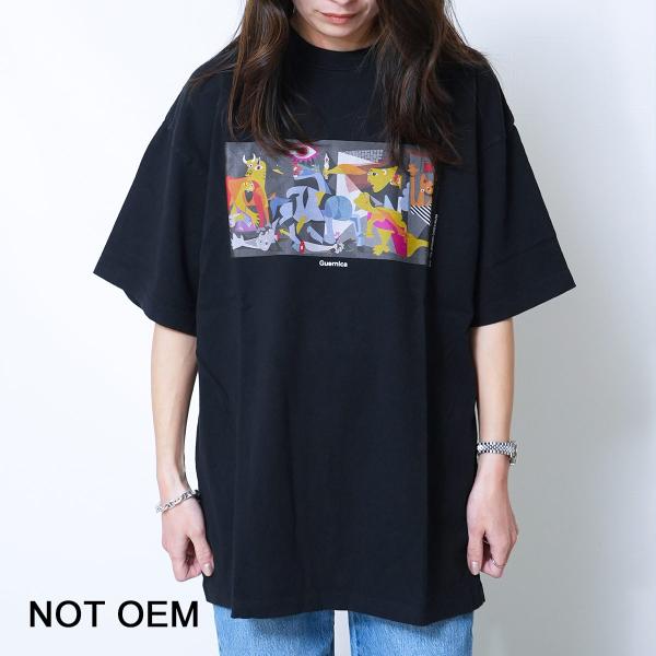 ▼ NOT OEM　/　Guernica TEE【パブロ・ピカソのオフィシャルライセンスアイテム】スペイン画家であるピカソが1937年にドイツ空軍のコンドル軍団によってスペイン、ビスカヤ県ゲルニカが受けた無差別爆撃を描いた名作「ゲルニカ」バ...