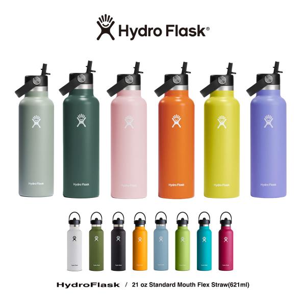 ▼HydroFlask / 21oz Standard Mouth 621ml500mlでは少し足りないけれど、かさばりたくない、、そんなわがままを叶える621mlサイズです。バッグのサイドポケットや車のドリンクホルダーにスッと収まるスリム...