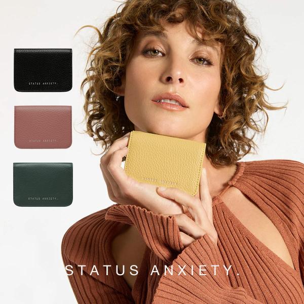 ▼STATUS ANXIETY / MILES AWAYデイリーユースに最適解を。プレミアムレザーを使用し、スリムで利便性とデザインを兼ね備えたステータスアングザエティーのミニマルウォレット。男女共に合わせやすいユニセックスデザインです。軽...