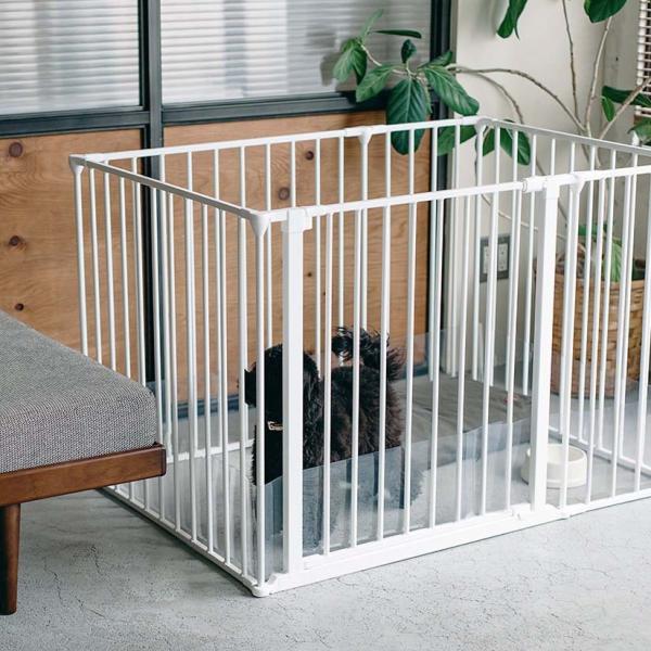 アイアンサークルにピッタリサイズの子犬用サイドシートがリニューアルされました。汚れたら水洗いも可能ですので、床の汚れや掃除にお悩みの方はぜひ一緒にご利用ください。ペット用の為、難燃性＆静電防止加工の特殊シートなので長毛種にもお勧めです。カラ...