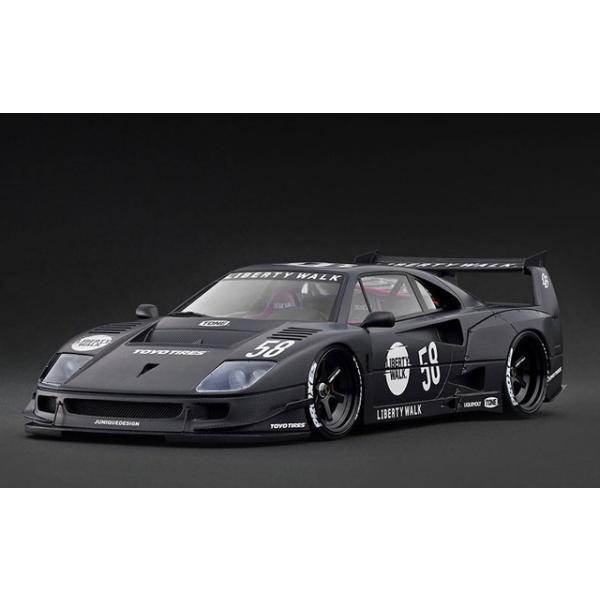 【商品紹介】お一人様１台限りです。　素材: レジン　LB-worksオリジナル6本スポーク18インチホイール（ブラック）に専用ボディキット（フロントリップスポイラー、フロントカウル、リヤワイドフェンダー、リヤウィング、リヤディフューザー、カ...