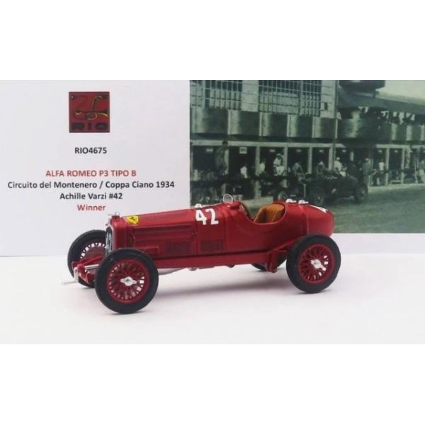 【商品紹介】【メーカー】RIO【車体メーカー】アルファ ロメオ【品番】RIO4675【スケール】1/43【商品状態】新品です。【注意事項】経年変化による多少の色あせ、デカールの浮き、外箱やクリアケースのキズ・スレなどはご容赦ください。これら...