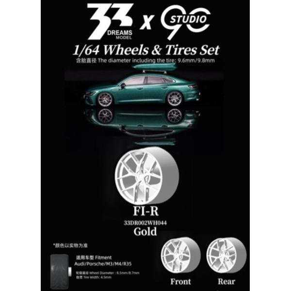 【発売日：2026年04月30日】【商品紹介】※輸入品の為パッケージ等多少のダメージがある場合がございます。【メーカー】33DREAMS x 90 Studio【車体メーカー】【品番】33DR002WH044-GD【スケール】1/64【商品...