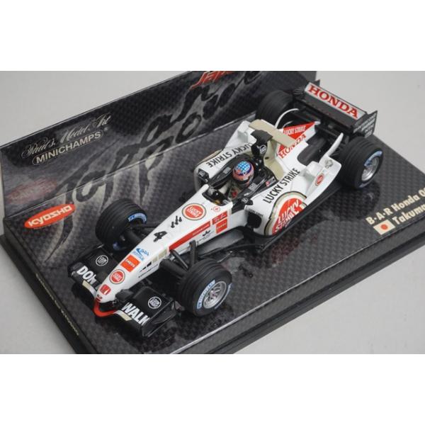 メーカーミニチャンプス　車体メーカーホンダ品番403050104スケール1/43　商品状態中古品です。塗装ヨレ、塗装ムラが見受けられます。スリーブ、クリアケースにスレキズ汚れ黄ばみが見受けられます。※注意事項※経年変化による多少の色あせ、デ...