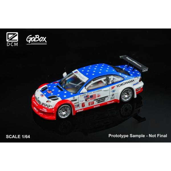 【商品紹介】素材: ダイキャスト【メーカー】DCM&amp;GOBOX【車体メーカー】BMW【品番】【スケール】1/64【商品状態】新品です。※注意事項※経年変化による多少の色あせ、デカールの浮き、外箱やクリアケースのキズ・スレなどはご容赦...