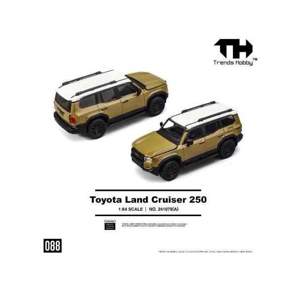 【商品紹介】ダイキャスト輸入品の為パッケージ等多少のダメージがある場合がございます。【メーカー】Trends Hobby【車体メーカー】トヨタ【品番】241079-A【スケール】1/64【商品状態】新品です。※注意事項※経年変化による多少の...