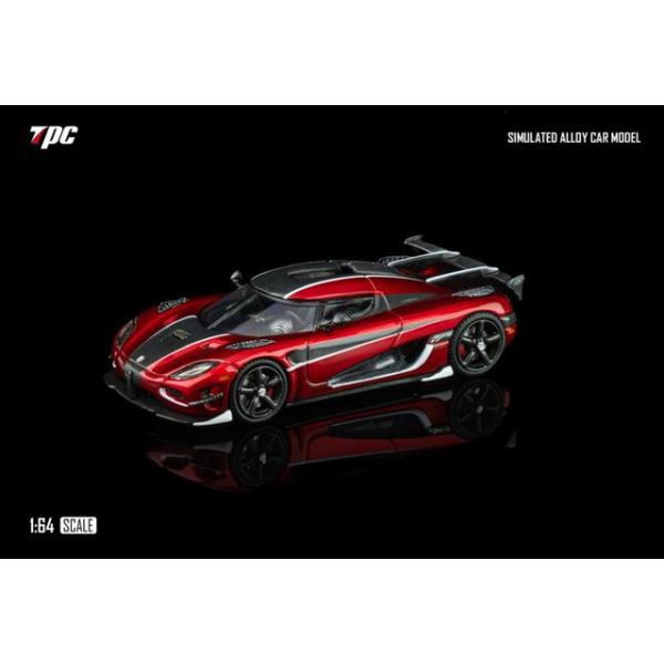 【商品紹介】素材: ダイキャスト　※輸入品の為パッケージ等多少のダメージがある場合がございます。【メーカー】TPC【車体メーカー】ケーニグセグ【品番】【スケール】1/64【商品状態】新品です。※注意事項※経年変化による多少の色あせ、デカール...