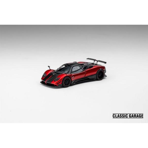 【発売日：2026年04月30日】【商品紹介】素材: ダイキャスト輸入品の為パッケージ等多少のダメージがある場合がございます。【メーカー】Classic Garage【車体メーカー】パガーニ【品番】【スケール】1/64【商品状態】新品です。...