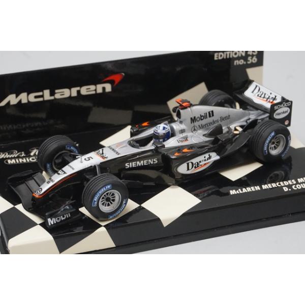 メーカーミニチャンプス車体メーカーマクラーレン メルセデス品番530044305 スケール1/43　商品状態中古品です。デカールはがれが見受けられます。本体とタイヤに汚れが見受けられます。スリーブ、クリアケースにスレキズ汚れ黄ばみが見受けら...