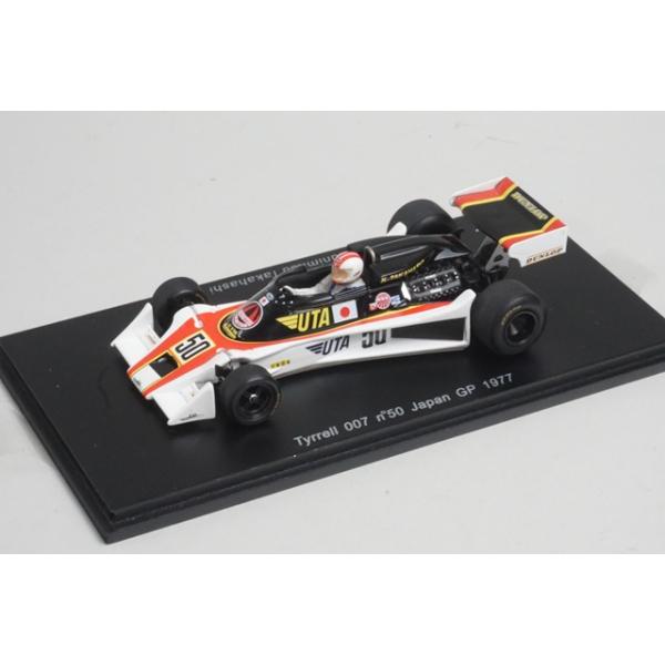 メーカースパーク車体メーカーティレル　品番S1639スケール1/43商品状態中古品です。台座汚れ、塗装剥げ・割れ・ヨレ、クリアケース・外箱にスレキズが見受けられます。※注意事項※経年変化による多少の色あせ、デカールの浮き、外箱やクリアケース...