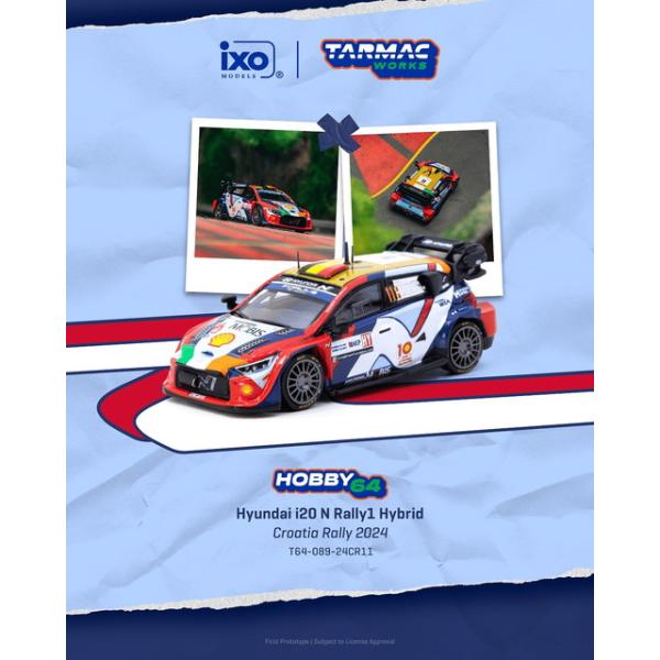 【発売日：2026年03月31日】【商品紹介】ダイキャスト製【メーカー】Tarmac Works【車体メーカー】ヒュンダイ【品番】T64-089-24CR11【スケール】1/64【商品状態】新品です。【発売予定日】2026年3月以降※発売予...