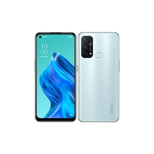 「商品情報」SIMフリーOPPO Reno5 Aアイスブルー「主な仕様」最大6,400万画素4眼カメラ4,000mAhの大容量バッテリー5G対応の高性能チップセット6.5インチ大画面はDCI-P3の規格に対応IP68防水防塵。