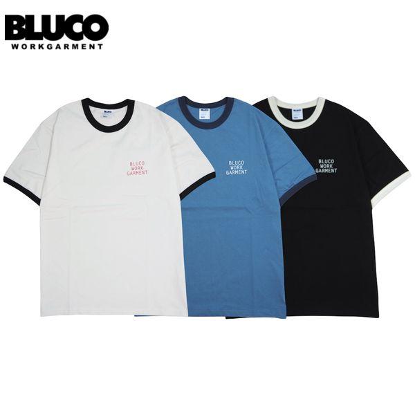 BLUCO / PRINT RINGER TEE -Diff-オリジナル5.6ozアメリカンコットン天竺のリンガーTシャツ。配色デザインされた襟と袖口には、丈夫なバインダーを採用しています。MODEL 171cm 68kg Lサイズ着用■素...