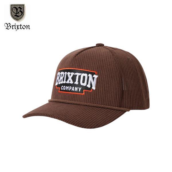 BRIXTON / PIERSON C NP MP SNPKMP(ミディアムプロファイル)：癖の少ないベーシックな被り心地【DESIGN】クラシックな5パネルキャップをサステナブルにアップデートした、時代を超えた定番スタイルの5パネルキャッ...