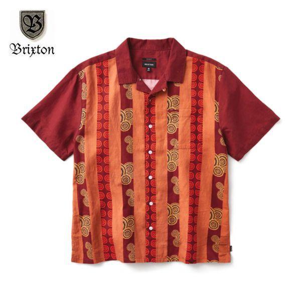 BRIXTON から BUNKER SS WVNN が入荷しました！リラックス感のあるボックス型シルエットのオープンカラーシャツ。コットンリネン素材を使用した快適な気心地と、ヴィンテージライクな襟元やポケットの切り替えしもポイント。■SIZ...