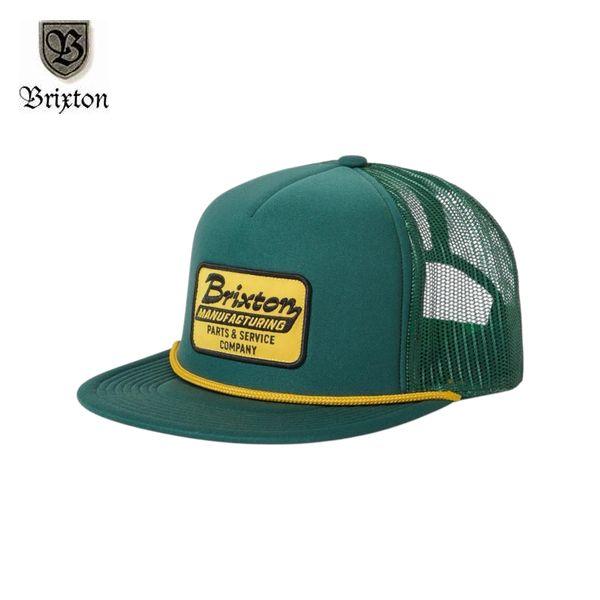 BRIXTON / TOWNSHIP NP HP TRUCKER HATHP(ハイプロファイル):フロントが高めで深めの被り心地【DESIGN】ガレージ感漂うTOWNSHIPデザインをスクエア型のパッチで落とし込んだメッシュキャップ。 つば...