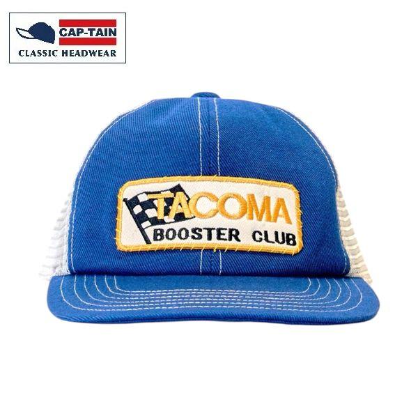 CAP-TAIN CLASSIC HEADWEAR / TACOMA【MESH CAP】CAP-TAINからMESH CAPが登場。クラウンのフロント部分には芯が貼られておらず、フロント内のメッシュの硬さだけでラウンドを形成していたのが特徴...