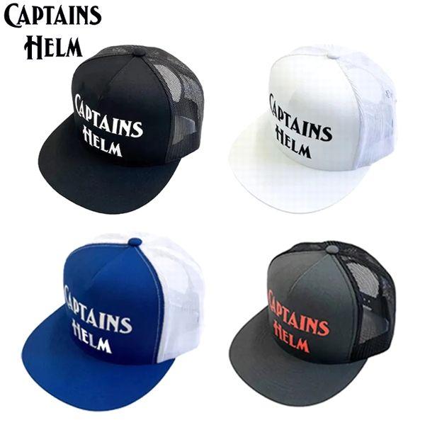 CAPTAINS HELM #CLASSIC LOGO MESH CAP【Product Features】・ロングセラーアイテムの"LOGO MESH CAP"今回は入手困難な『CLASSIC LOGO』デザインを4カラーご用意しました・...
