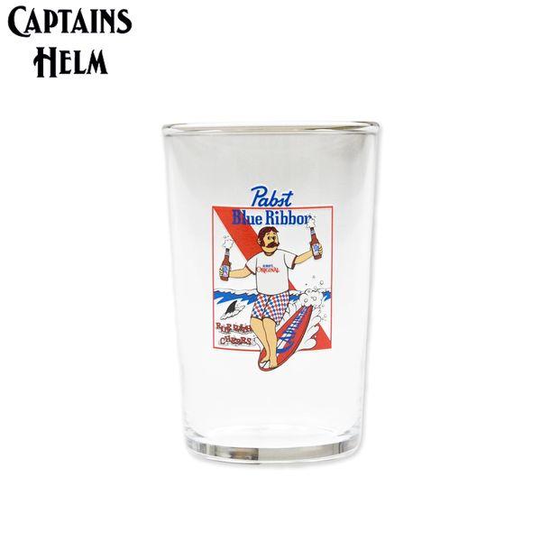 Pabst Blue Ribbon × CAPTAINS HELM #CHEERS GLASS【Product Features】・コラボレーションの為に描き下ろした”COOL BLUE”グラフィックが特徴のビールグラス・180mlと適度な...