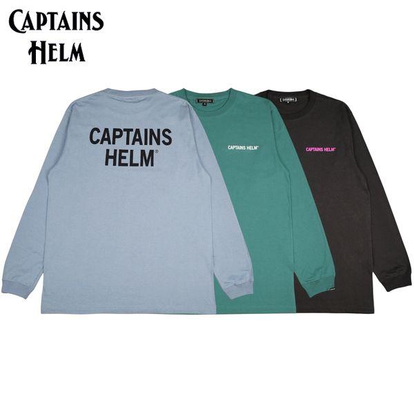 CAPTAINS HELM #TRADEMARK LOGO LS TEE【Product Features】・春らしいカラーリングで表現したLS TEE・アクティブシーンに用いられる、トレードマークロゴを採用しました・オーバーサイズになりす...