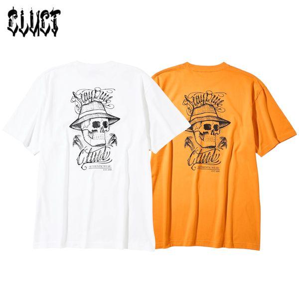 CLUCT / STAY TRUE[S/S TEE] 050445.6オンスの生地を使用したグラフィックTシャツ。グラフィックメインのデザインがメインウェアからレイヤードスタイルのインナーまで幅広く活躍するマルチな１枚です。CONTENT ...