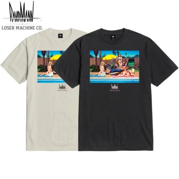 LOSER MACHINE / DAVID MANN POOLSIDE STOCK T-SHIRT今は亡きモーター系グラフィティー界のレジェンドDAVID MANNの名作が落とし込まれたTシャツになります。今回のコラボアイテム限定オリジナル...