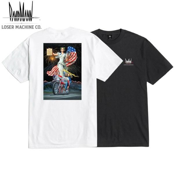 LOSER MACHINE / DAVID MANN INDEPENDENCE STOCK T-SHIRT今は亡きモーター系グラフィティー界のレジェンドDAVID MANNの名作が落とし込まれたTシャツになります。コラボアイテム限定オリジナ...