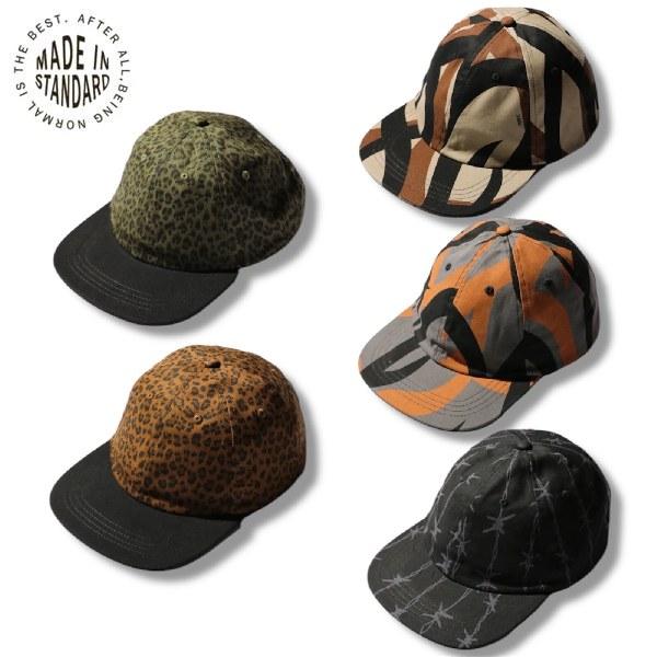 MADE IN STANDARD / PRINTED BASEBALL CAPオリジナルの10オンスコットンツイルプリント生地を使用したベースボールキャップ。プリント柄が目を惹きます。男女問わず着用可能で、オールシーズンお使いいただけます。...