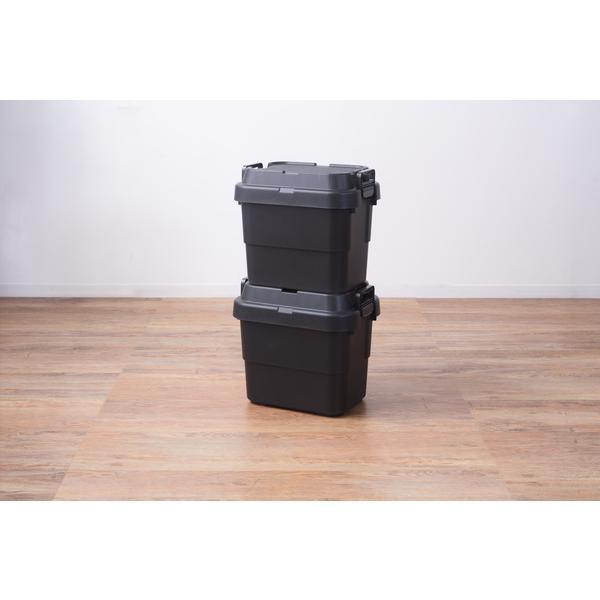 【商品名】トランクカーゴS蓋 20L [2個セット]【商品番号】TC-20S【カラー】ブラック/グレー/カーキ 【素　材】ポリプロピレン【サイズ】W39.2×D29.4×H35.7cm【耐荷重】100kg(静的耐荷重)【重　量】1.5kg外...
