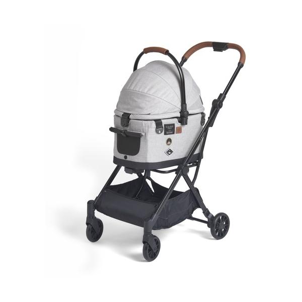 『FikaGO』ブランドから超・コンパクト、自動収納ペットカートにキャビン着脱タイプが新登場！お出かけにこれ一台あれば大丈夫なALL IN ONEタイプの登場です。 (1)超・コンパクト収納：車体をたたむとW53xD33xH55.5cmmで...