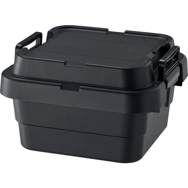 【商品名】トランクカーゴS蓋 18L LOW TYPE【商品番号】TC-30SL【カラー】カーキ/グレー/ブラック 【素　材】ポリプロピレン【サイズ】W40×D39×H24cm【耐荷重】100kg(静的耐荷重)【重　量】1.5kgトランクカ...