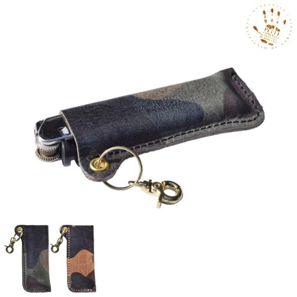 【イタリアンレザー／ライターカバー】 革 本革  レディース メンズ 男女兼用 レザー 牛革 cow ユニセックス ライター 日本製 ライターケース ケース カバー 100円ライター レザーケース レザーカバー フック付き La Perla...