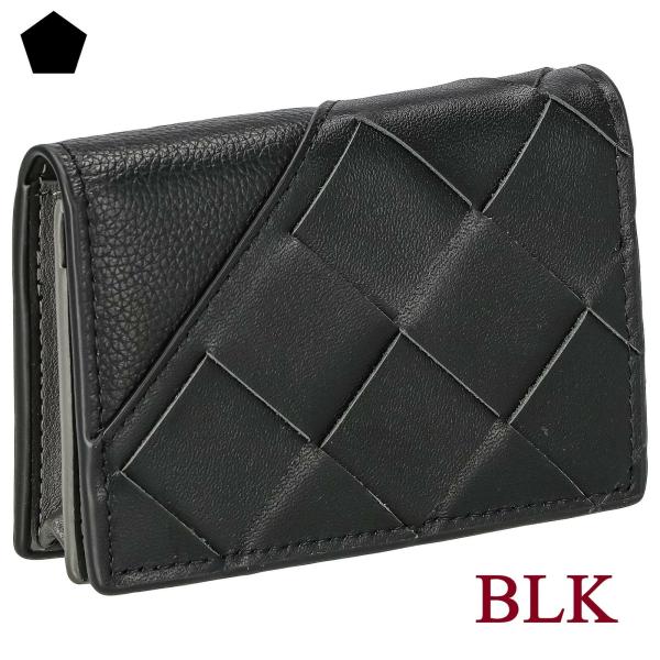 【サイズ】約H7.5×W11×D2.5cm【仕様】外側ポケット×1内側ポケット×1カード入れ×2開閉 オープン重さ約64g■素材：牛革内装：マイクロファイバーレザー■生産地：中国■パッケージ：個別箱太めのメッシュを採用し、スムース素材のメッ...