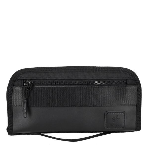 【サイズ】約H13.0×W25.0×D3.0cm【仕様】外側ファスナー付ポケット×1内側ファスナー付ポケット×2内側カード入れ×6内側その他ポケット×4内側仕切り 無容量 B5下持ち手長さ 15.0cm持ち手高さ 2.0cm持ち手着脱 不可...