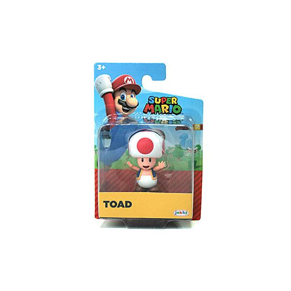 WORLD OF NINTENDOシリーズとして海外で発売された2.5インチサイズのキノピオのフィギュアです。いっぱい集めて飾てね！JAKKS PACIFIC,INC コンディション 新品 輸入品の為、パッケージにわずかな擦り傷などがある場...