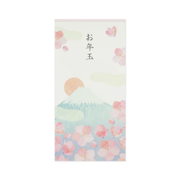 【仕様】<br>●内容：3枚入り（中紙付き）<br>●サイズ：H180mm x W90mm<br>●森林認証紙使用<br><br>大きいサイズの同デザイン3枚入り万円型お年玉袋。小...