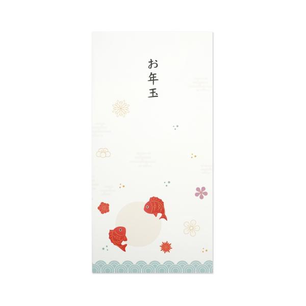 【仕様】●内容：3枚入り（中紙付き）●サイズ：H180mm x W90mm●森林認証紙使用大きいサイズの同デザイン3枚入り万円型お年玉袋。小さなお子さんから大人まで幅広くお使いいただけて、来年も使えるデザインです。※商品の画像について、照明...