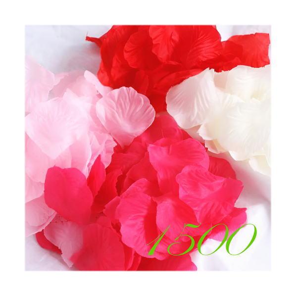 セット内容ホワイト/ピンク/ローズピンク/レッド 計1500枚サイズ：約4.5cm×4.5cm※一袋が100枚の束になっていますので、ほぐしてからお使いください。