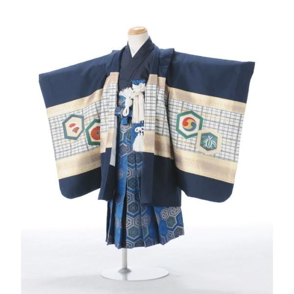 【商品番号：m753-3137】【商品名：紺竜神カブト】【七五三3才男の子】★適正サイズ：身長:87cm〜100cm-----------------------------------------------ご注文前に下記【予約状況】を必...
