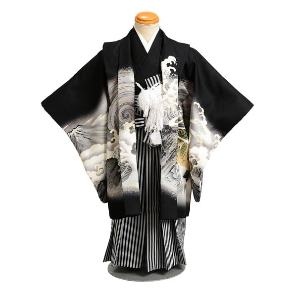 【商品番号：m753-3193】【商品名：黒地龍 3才】【七五三3才男の子】★適正サイズ：身長:87cm〜100cm-----------------------------------------------ご注文前に下記【予約状況】を必...