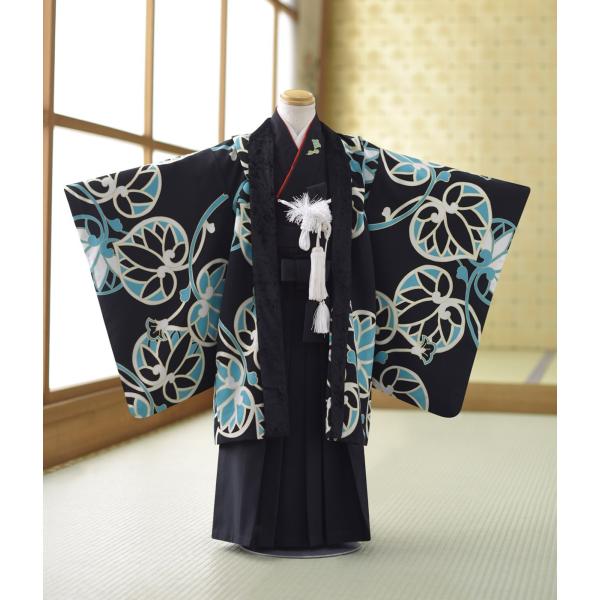 【商品番号：m753-51131】【商品名：KANSAI葵模様】【七五三5才男の子】★適正サイズ：身長:105cm〜117cm-----------------------------------------------ご注文前に下記【予約...