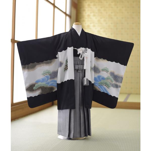 【商品番号：m753-7105】【商品名：黒静海にタカ】【七五三7才男の子】★適正サイズ：身長:118cm〜128cm-----------------------------------------------ご注文前に下記【予約状況】を...