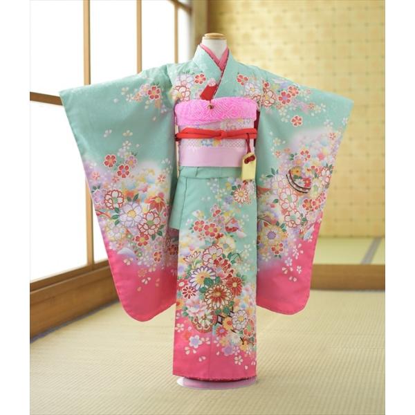 【商品番号：m753-7294】【商品名：花うさぎ 手まりのしめ】【七五三7才女の子】★適正サイズ 身長:120cm前後(身長113cm〜125cm位)--------------------------------------------...