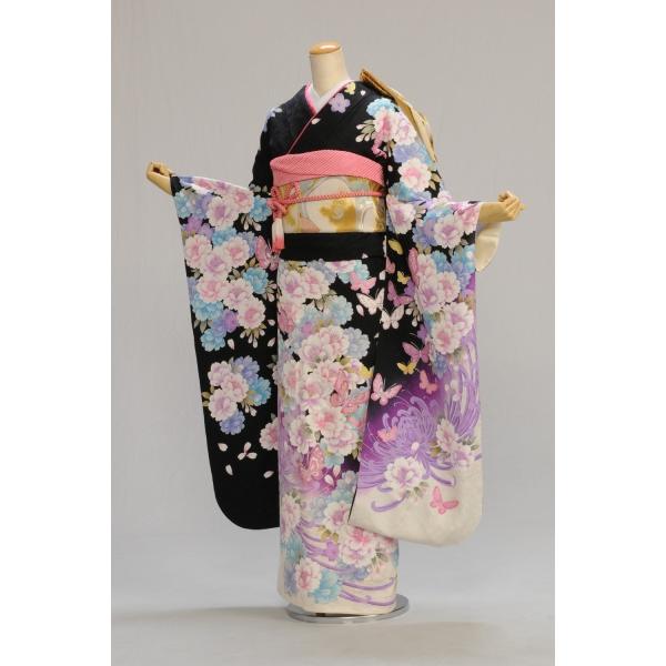 【商品番号：mf024s】【商品名：HN黒紫乱菊】※対応身長:155cm〜165cm位　洋服サイズ:7〜11号位まで-----------------------------------------------ご注文前に下記【予約状況】を必...