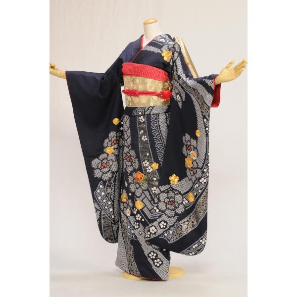 【商品番号：mfd003s】【商品名：スター白紺しぼりのしめ花】※対応身長:155cm〜160cm位　洋服サイズ:7〜11号位まで-----------------------------------------------ご注文前に下記【...