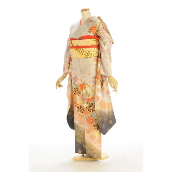 【商品番号：mfh015】【商品名：三色桜】※この着物は、裏地が全て無い商品です。※ご着用おすすめ時期：5月〜9月※対応身長:145cm〜158cm位　洋服サイズ:7〜11号位まで------------------------------...