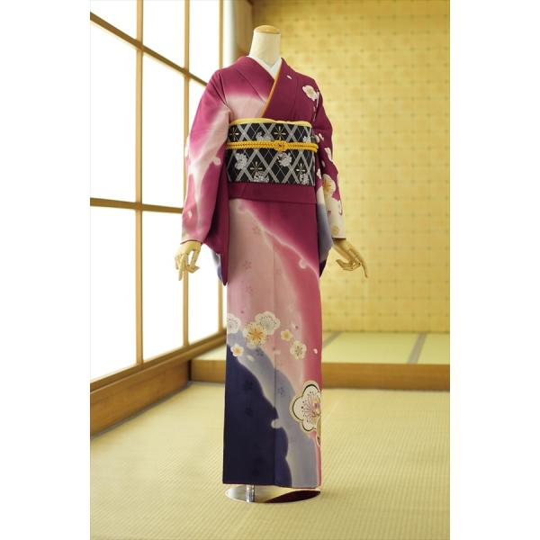 【商品番号：mh1080】【商品名：ワインぼかし親子梅】※対応身長:163cm〜175cm位　洋服サイズ:7〜13号位まで-----------------------------------------------ご注文前に下記【予約状況...