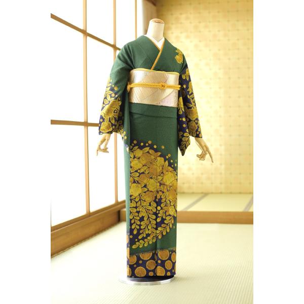 【商品番号：mh1149】【商品名：グリーンラメ入り丸辻が花】※対応身長:160cm〜174cm位　洋服サイズ:7〜13号位まで-----------------------------------------------ご注文前に下記【予...